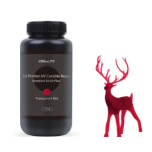 Creality Standard Resin Plus Transparent Red 500g - Xtrude 3D ...