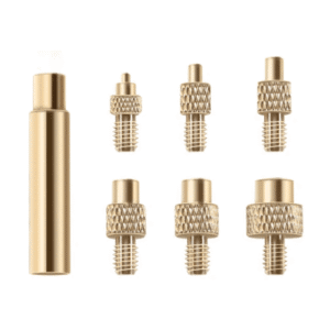 Heat Insert Nut Iron Tip Kit (M2–M8) – Brass Threaded Heat Set ...